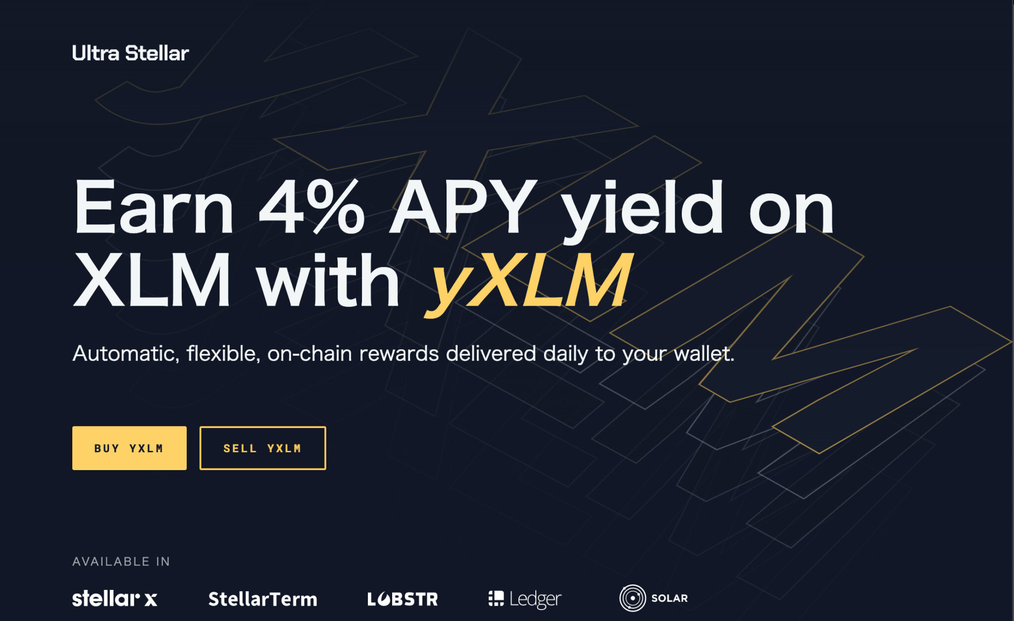 XLM(ステラ)を年利4%で運用する方法【LOBSTR】 - 30代ゆとリーマンのあやかり投資生活