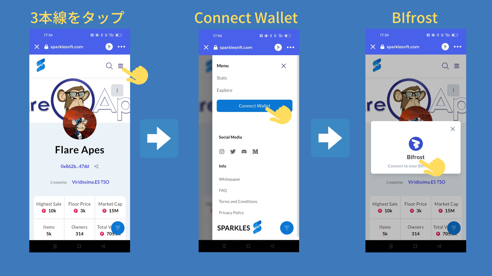 【NFT】FlareApes(フレアエイプス)の概要と買い方とは