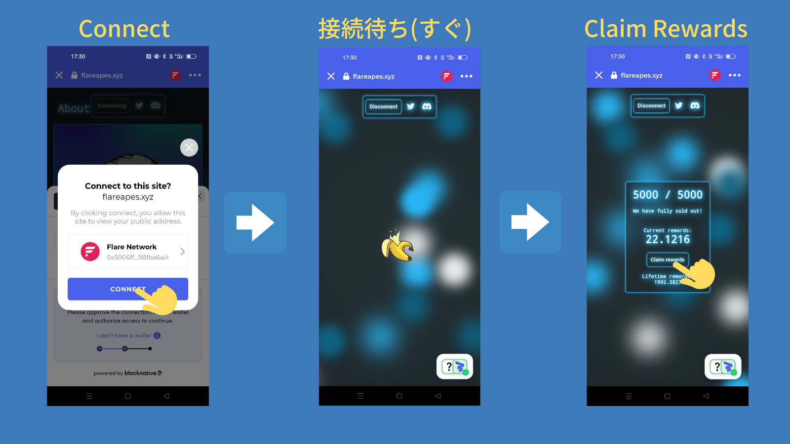 【NFT】FlareApes(フレアエイプス)の概要と買い方とは